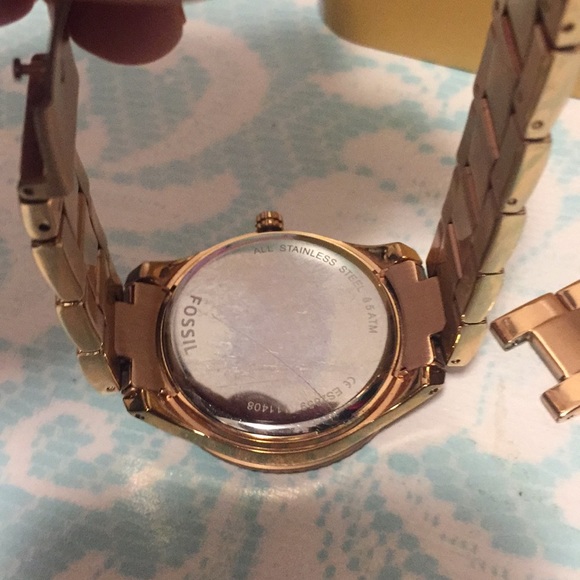 Fossil | Accessories | Rose Gold Fossil Watch | Poshmark